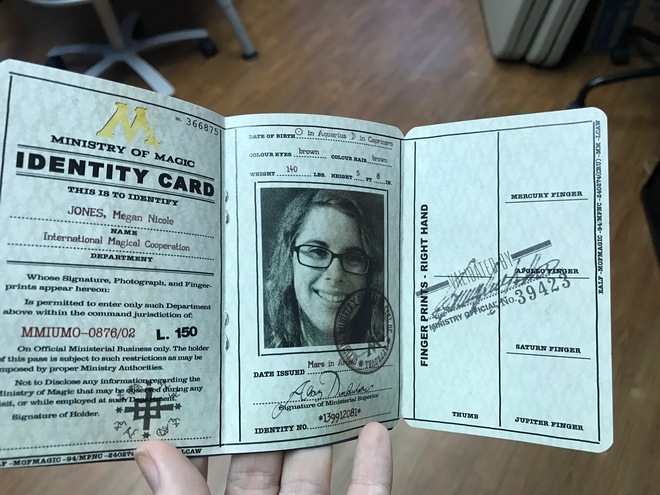 Personalized Ministry of Magic ID - 3D Printing and Prototyping at ...